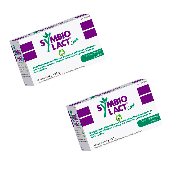 Pack 2 Unidades Symbiolact Comp. 30 Sobres Symbiopharm Cobas » Vitfarma